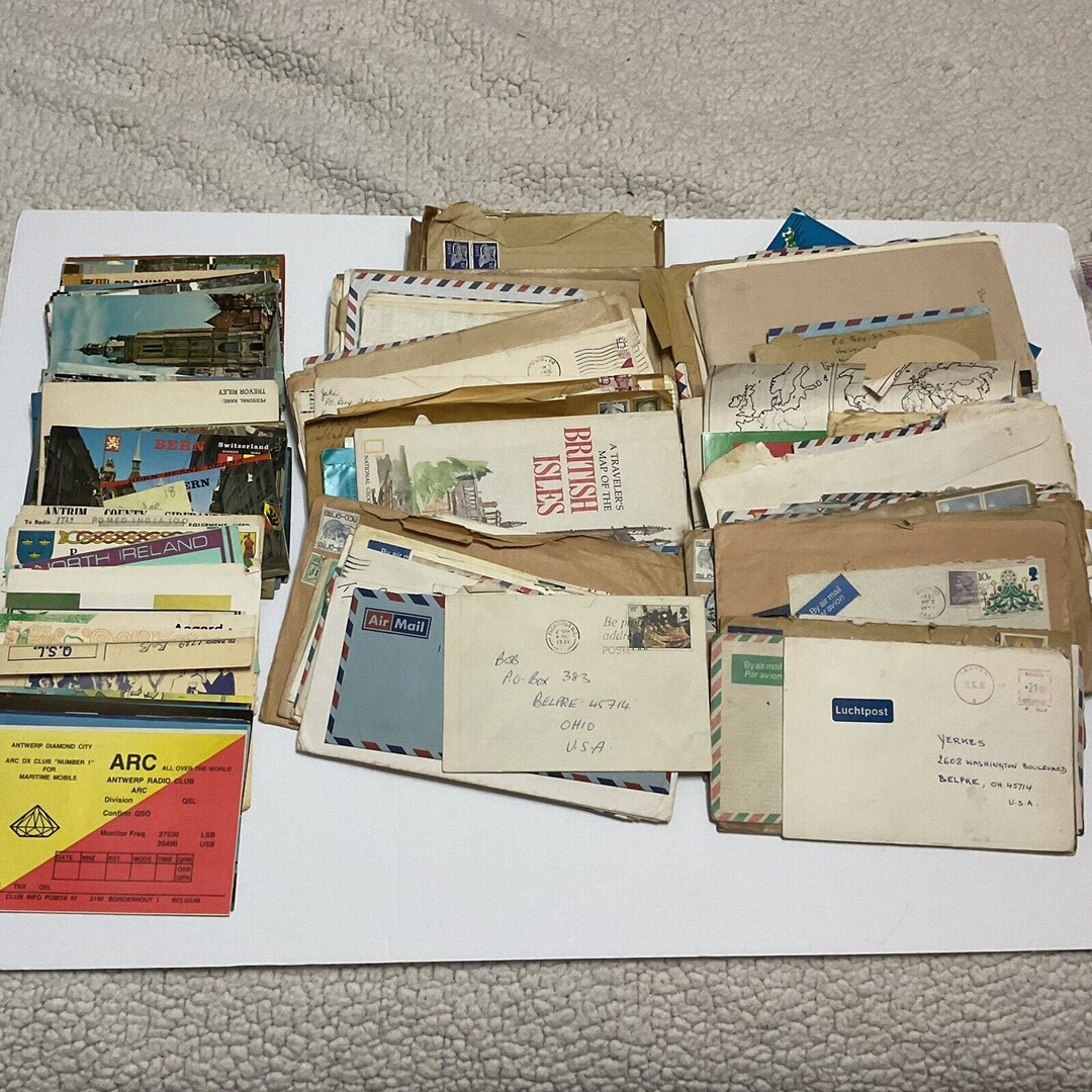 Vintage CB Radio Cards Late 70s 80s Traded Between CB/QSL - Etsy