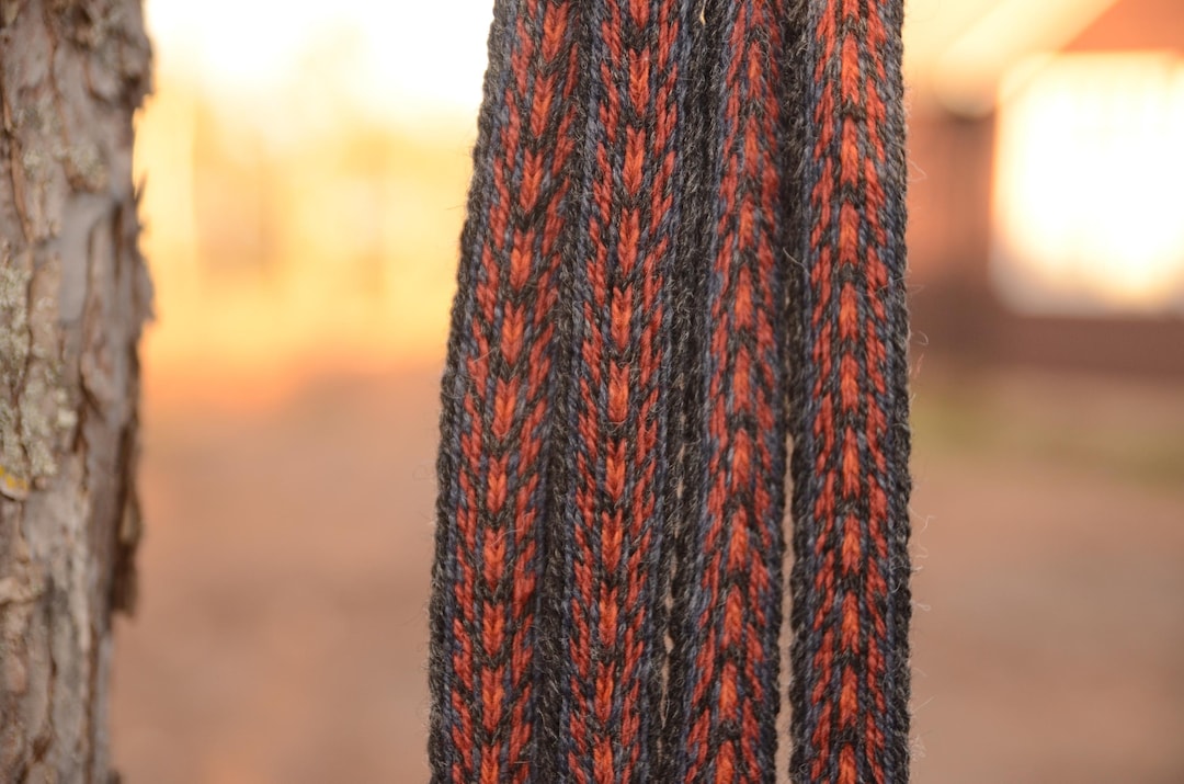 Handmade Wool Trim – Tablet-woven Band for Sewing, Crafts & Natural ...