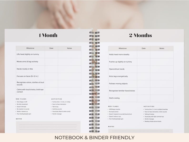 2026 Baby Care Undated Planner Printable | Baby Planner and Organizer ...