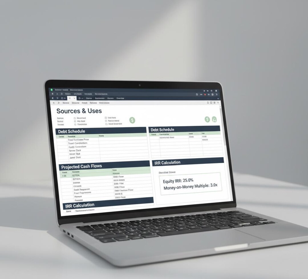 Essential LBO Model Excel | Beginner-friendly Buyout Template With IRR ...