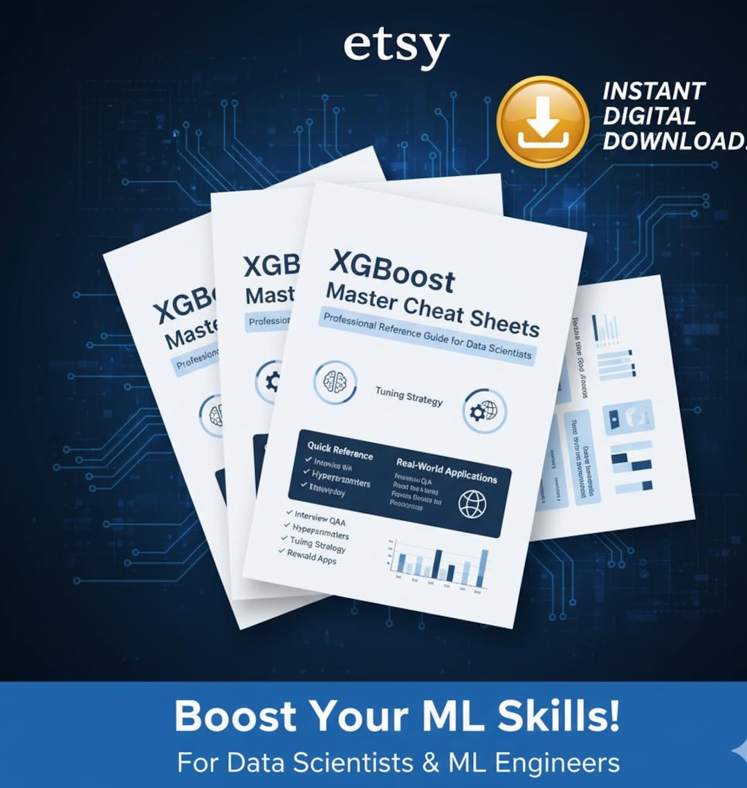 Xgboost Master Cheat Sheets - Data Science Interview & ML Reference ...