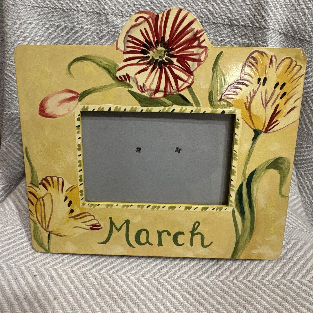 Exposures 1999, March, Monthly Calendar Picture Frame 4"x6", Pic Hang ...