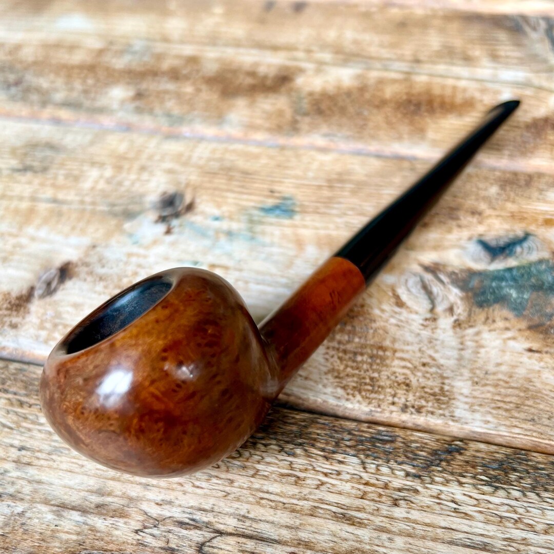 Edward's Algerian Briar Straight Smooth (3) Squashed Tomato Estate Pipe ...