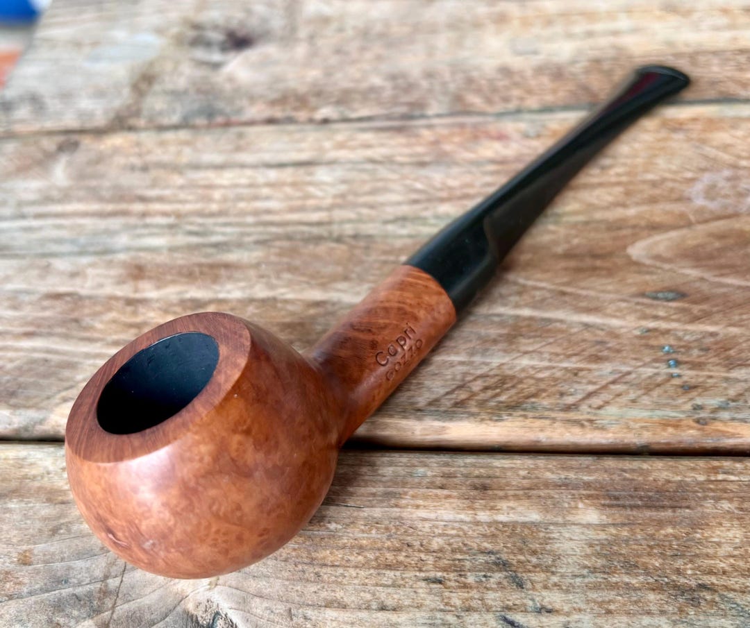 UNSMOKED NOS Capri Gozzo Smooth Prince of Whales Briar Estate Pipe - Etsy