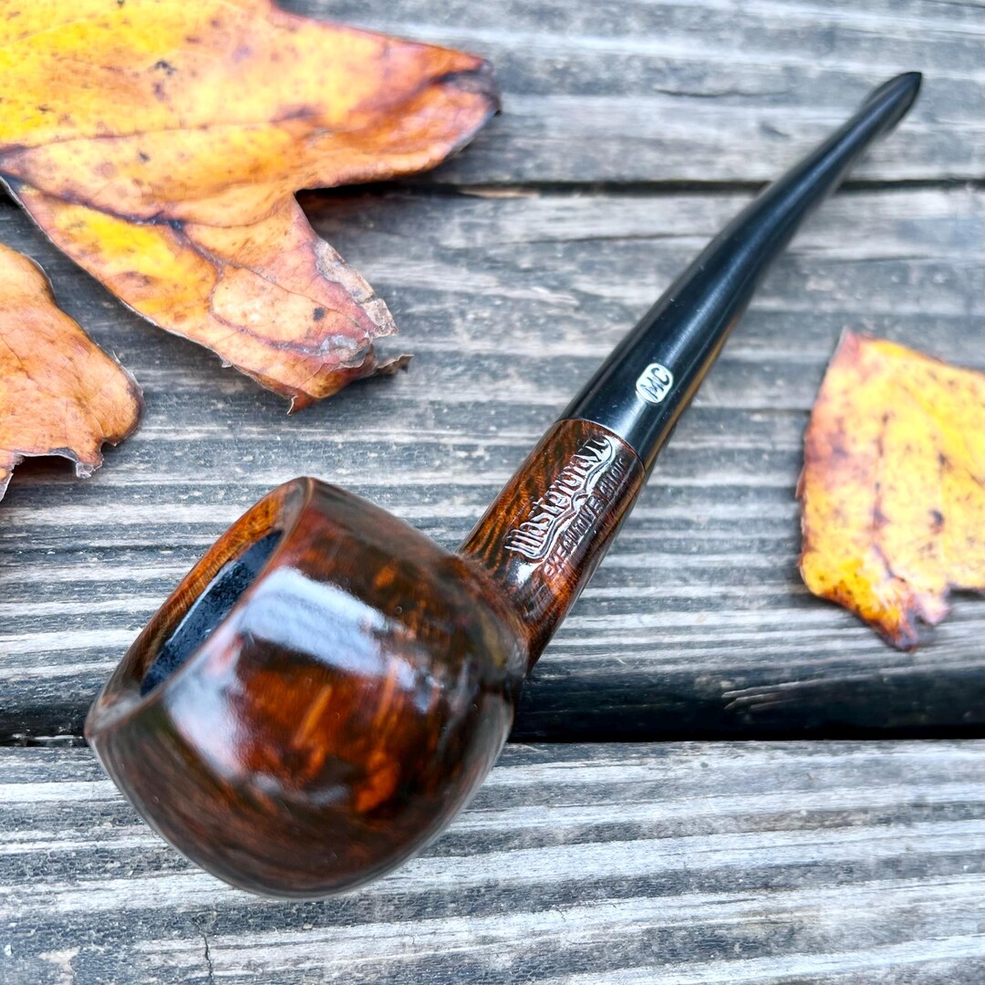 NOS UNSMOKED Mastercraft Smooth Imported Briar Estate Pipe Restored - Etsy
