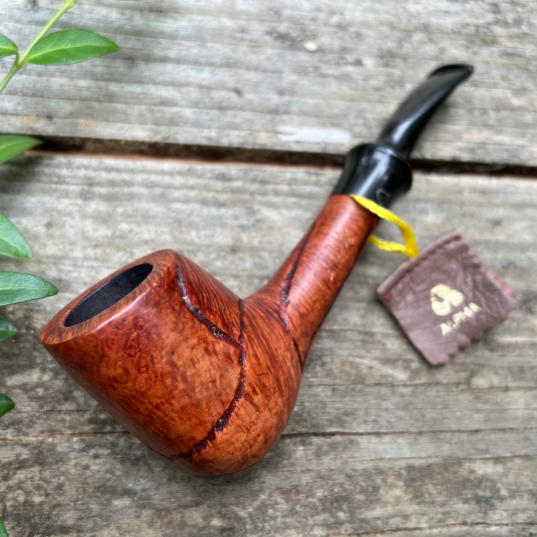 NOS UNSMOKED Alpha Allegro Israel Estate Pipe - Etsy