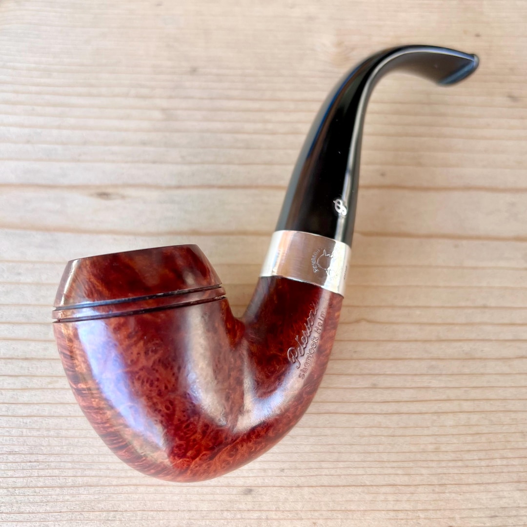 1981 Peterson's Sherlock Holmes Watson Sterling Silver Smooth Briar ...