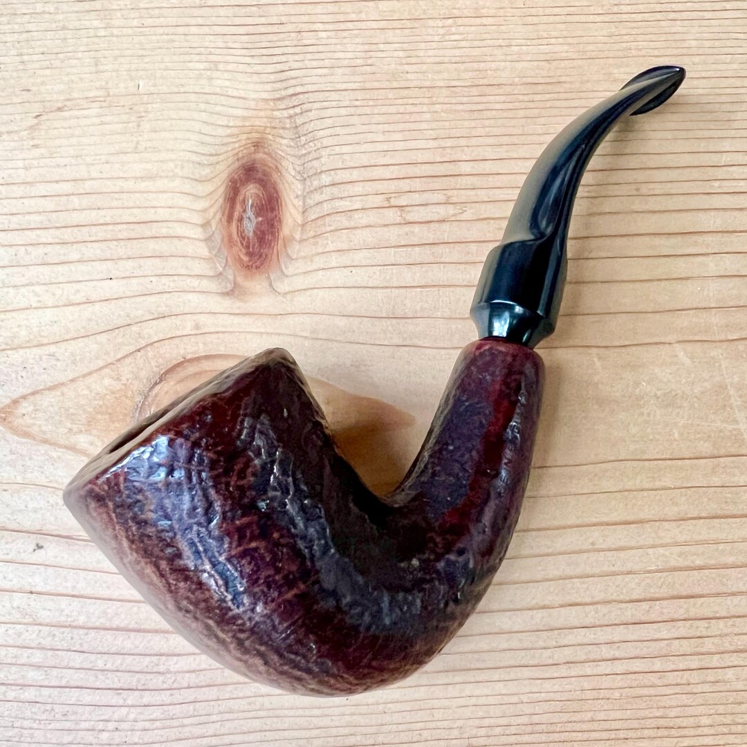 L. J. Peretti Co. Sandblasted Freehand Briar Estate Pipe Restored - Etsy