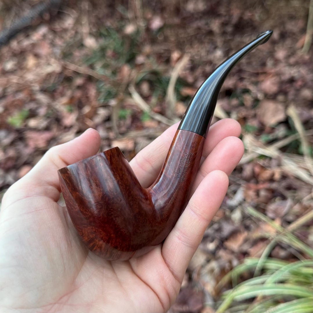 Savory's (dunhill ) Semi Matte (189) Smooth Bent Billiard Made in ...