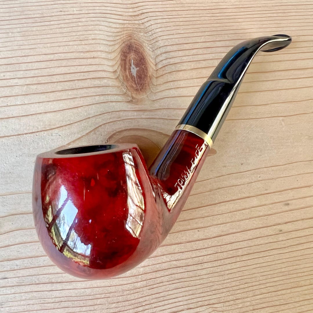 UNSMOKED NOS Tommy Pipe 9mm Filter Briar Estate Pipe - Etsy