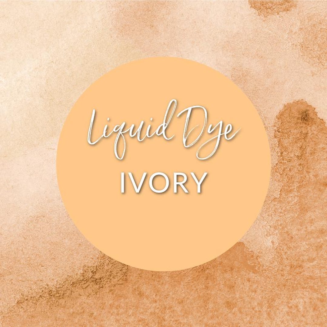 Ivory - Liquid Dye for Candles & Resin - Etsy