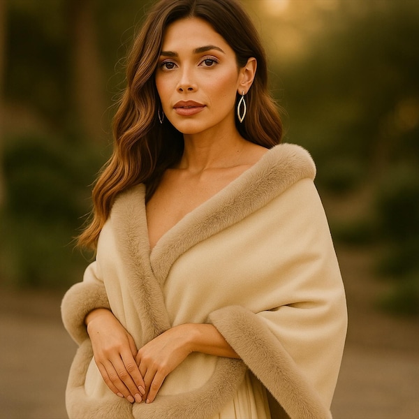 Fur Wrap for Evening - Etsy