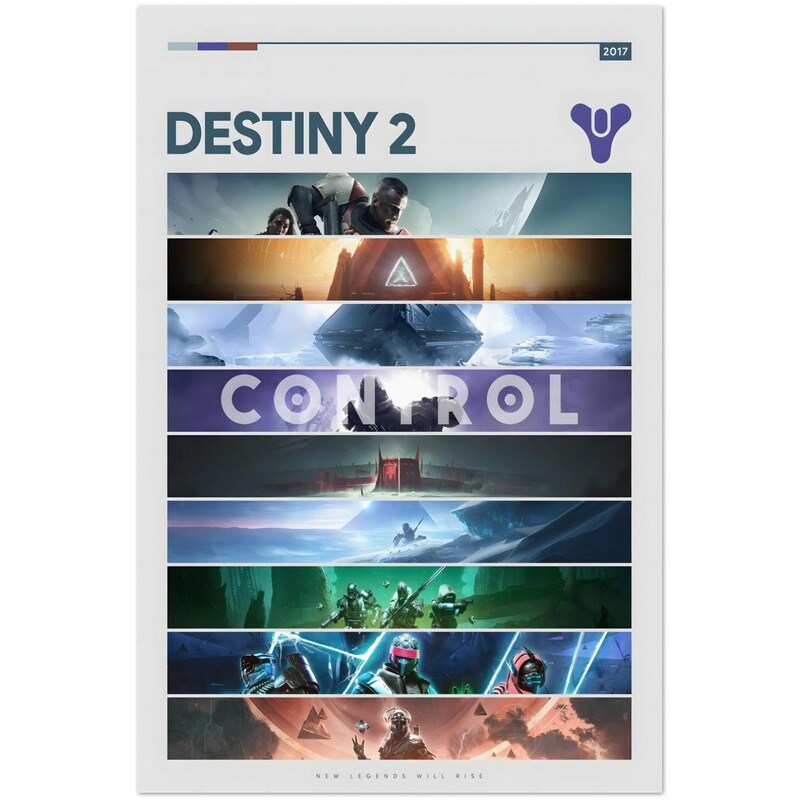 Control Game Poster - Etsy