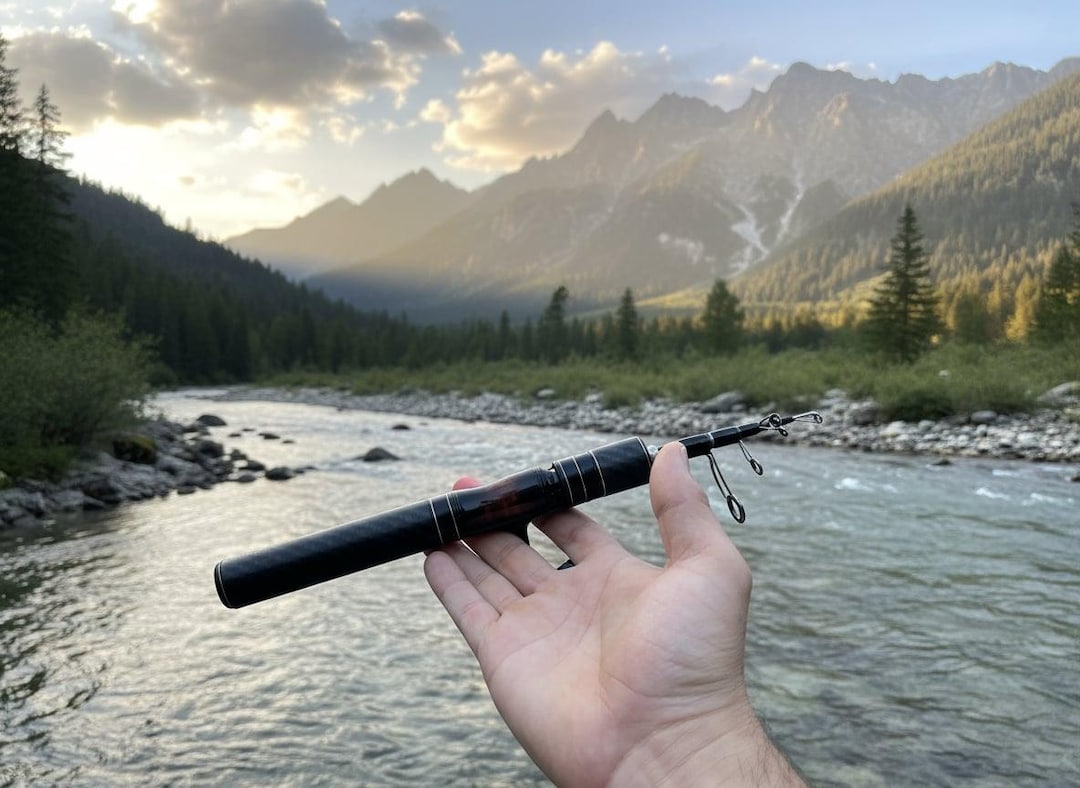 Orca | Ultra Portable Travel Fishing Rod | Ultra-portable Carbon Fiber ...