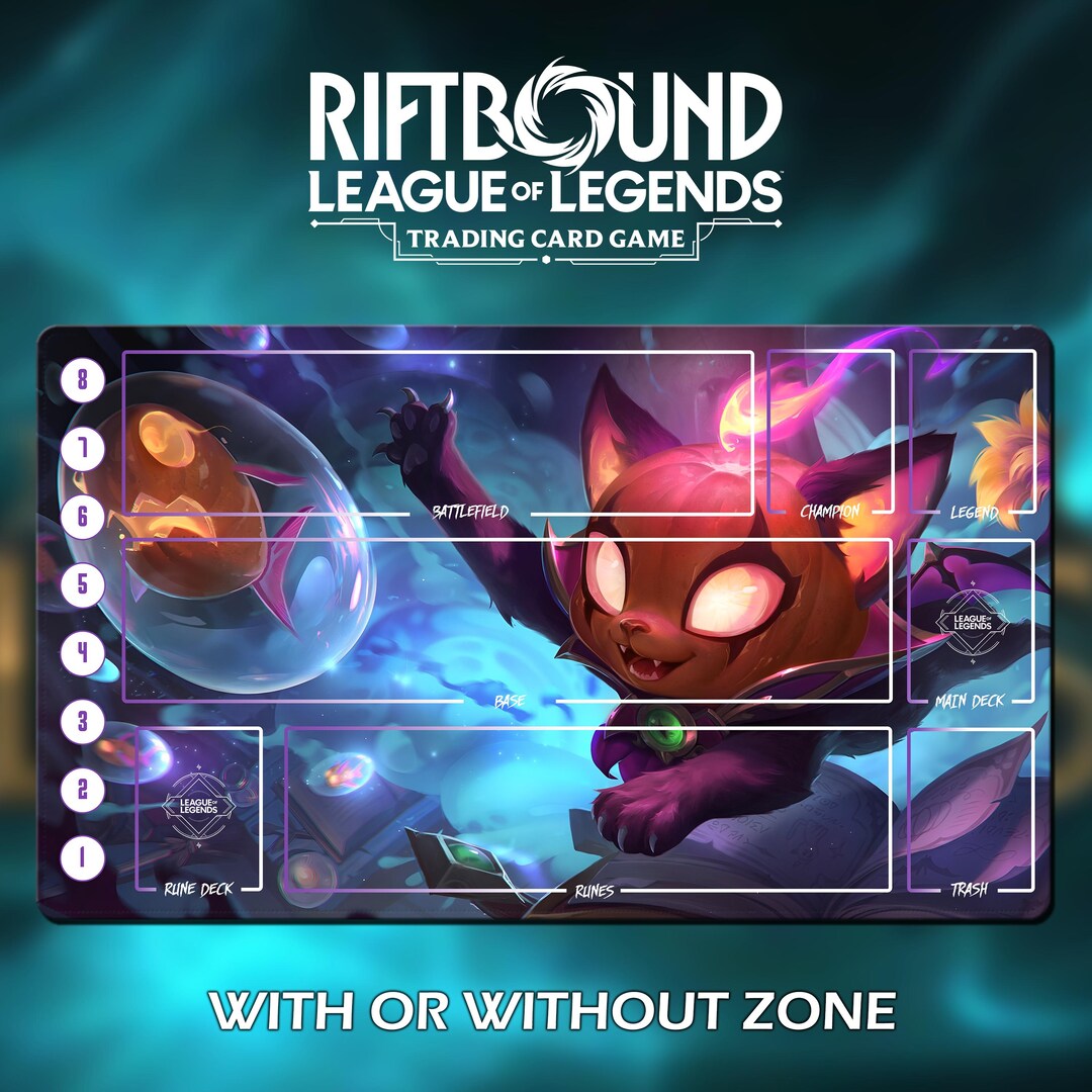 Playmat RIFTBOUND League of Legends - Yuumi - Bewitching Yuumi ...