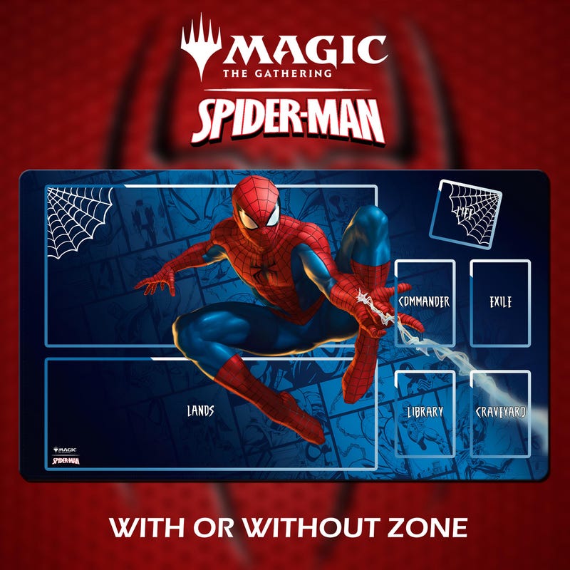Mtg Playmat Spiderman - Etsy