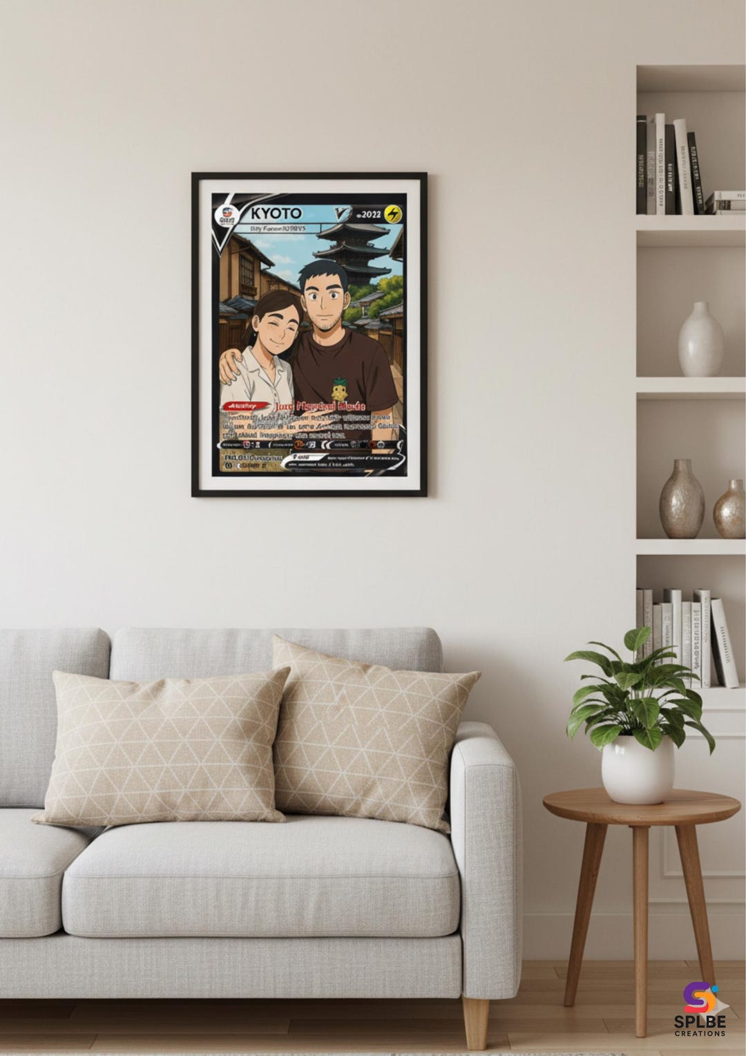 Custom A4 Size V/vmax Pokémon Style Anniversary Poster – Personalized ...