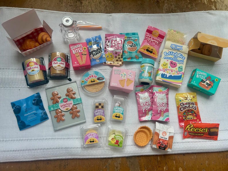 SINGLES Miniverse Foods - Etsy