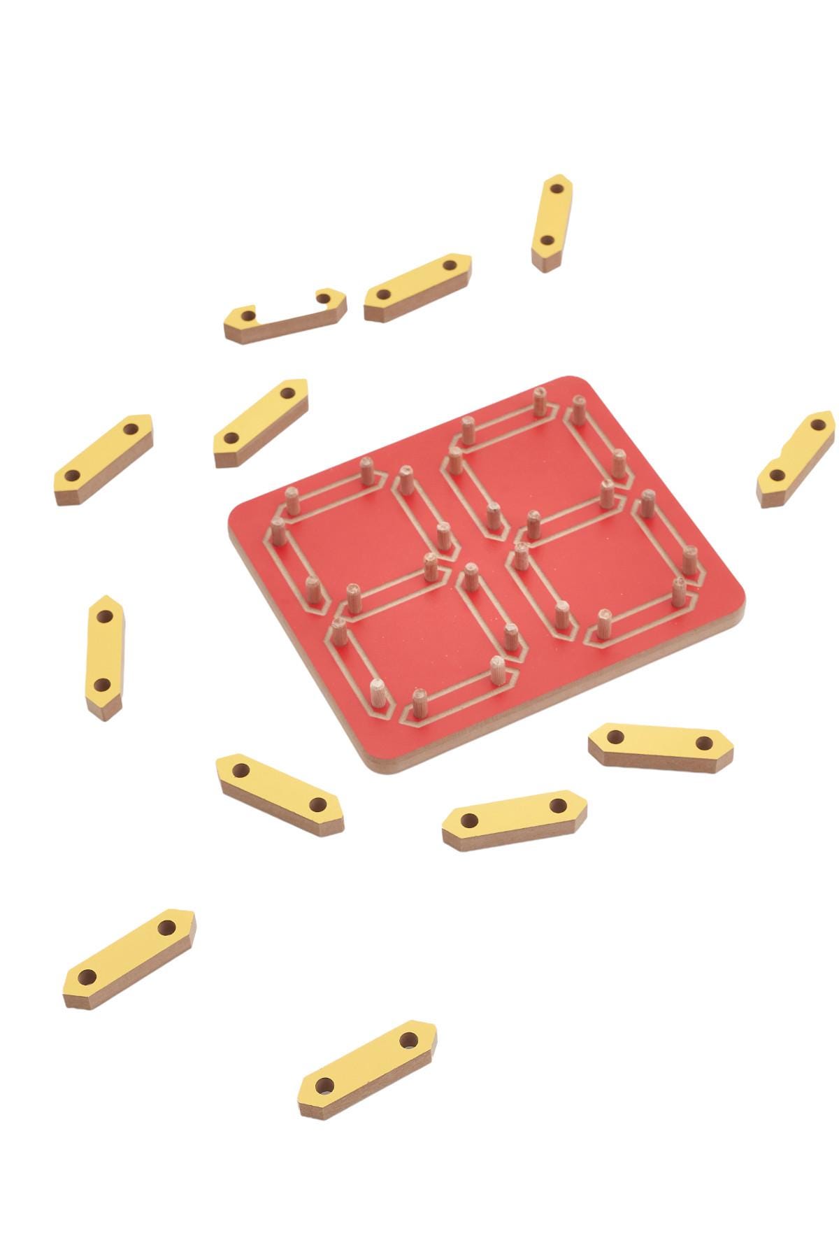 Montessori Wooden Number Puzzle, Educational Math Toy for Kids, Logic ...