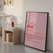Slay Definition Print Typography Poster Queen Wall Art Humorous Saying ...