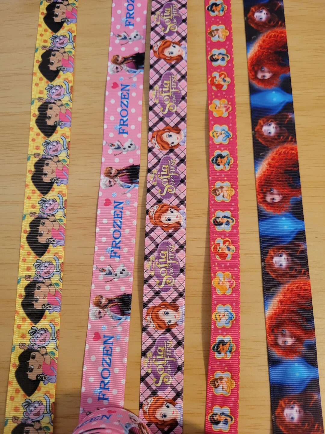 Princess and Girls Grosgrain Ribbon - Etsy