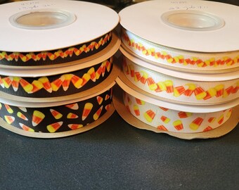 Candy Corn Ribbon - Etsy