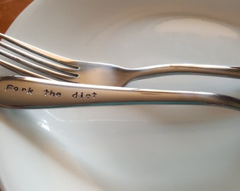 Diet fork | Etsy