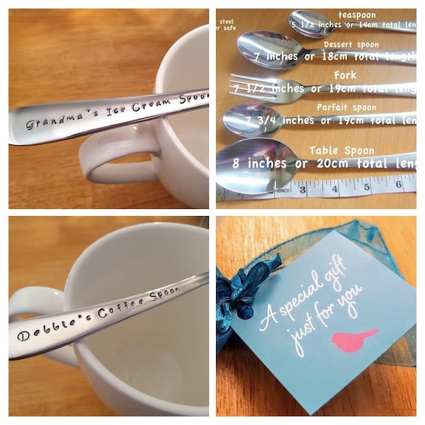 Hand Stamped Spoon - Etsy