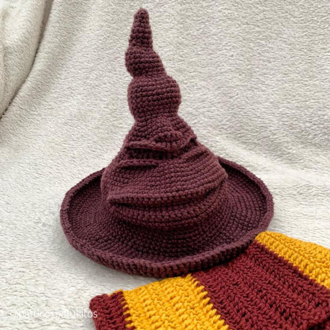 Sorting Hat Crochet English Pattern PDF for 0-3/3-6 M – Crochet Sorting ...
