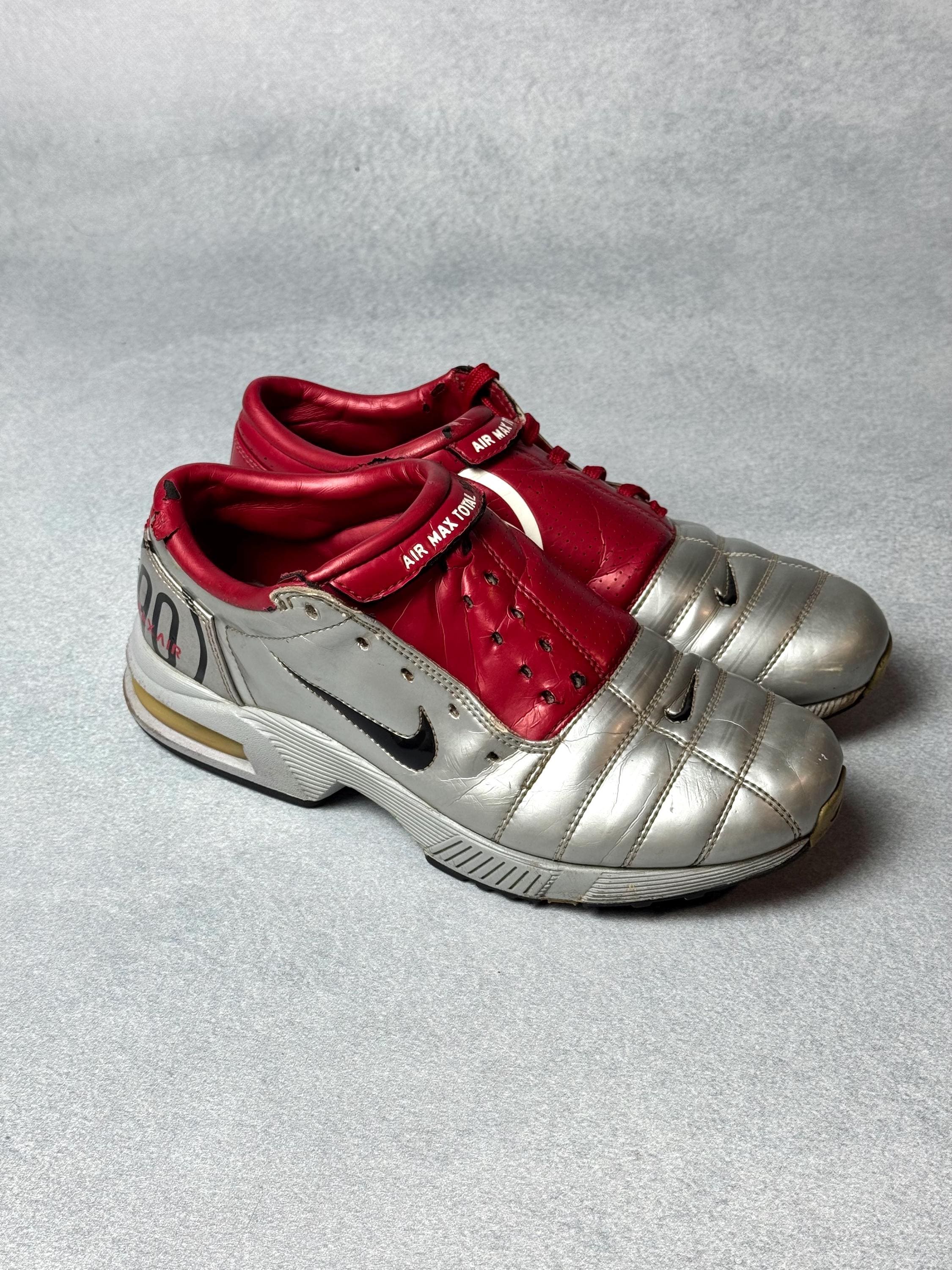 Rare Vintage Nike Air Max Total 365 Shoes Trainers Red Football Size 38 ...
