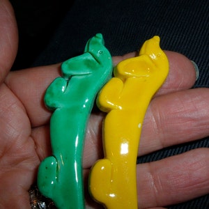 40s Dachshund Doxie Weiner Dogs Celluloid Pins 2 - Etsy