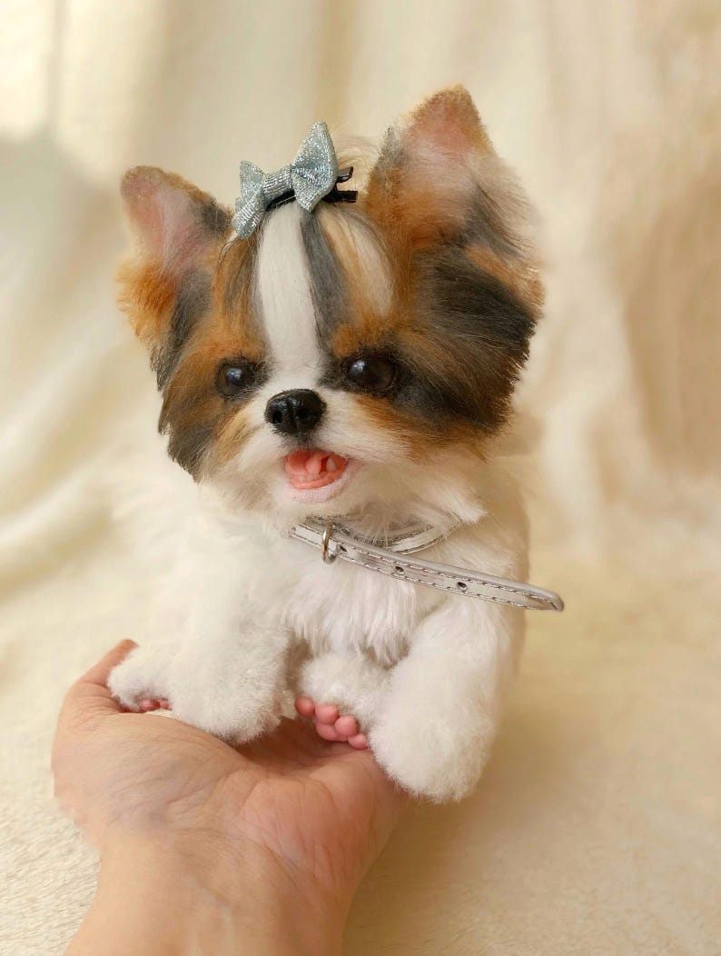 Soft Realistic Toy Biewer York - Etsy