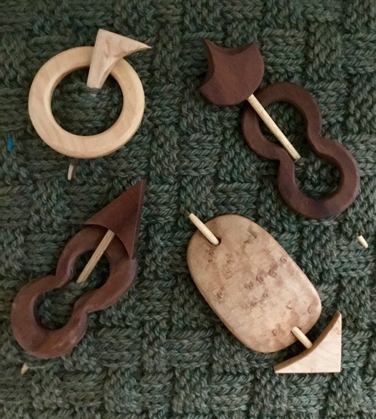 Handmade Wooden Pin | Etsy