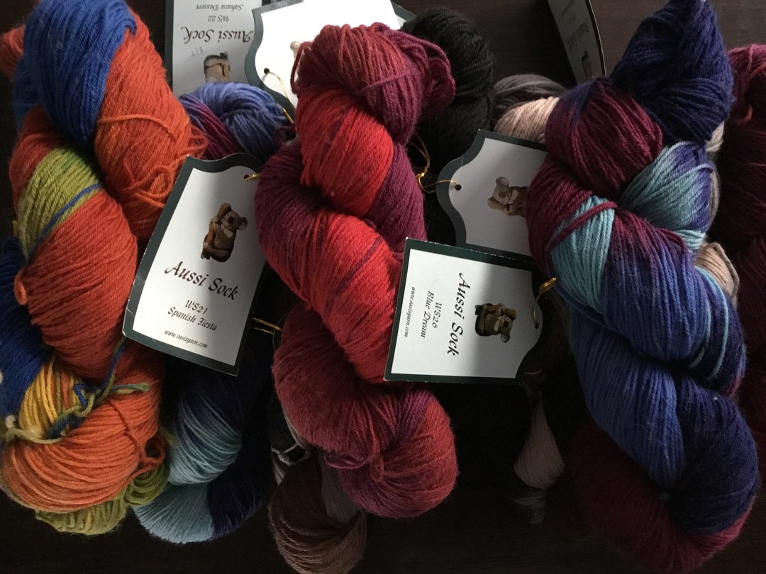 SALE Aussi Sock by Oasis Yarn - Etsy