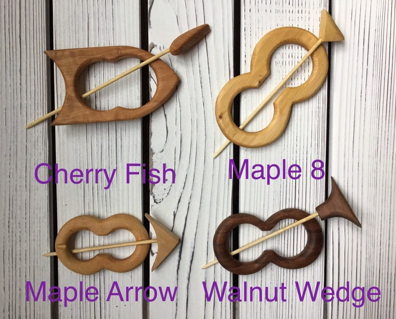 Handmade Wooden Pin - Etsy