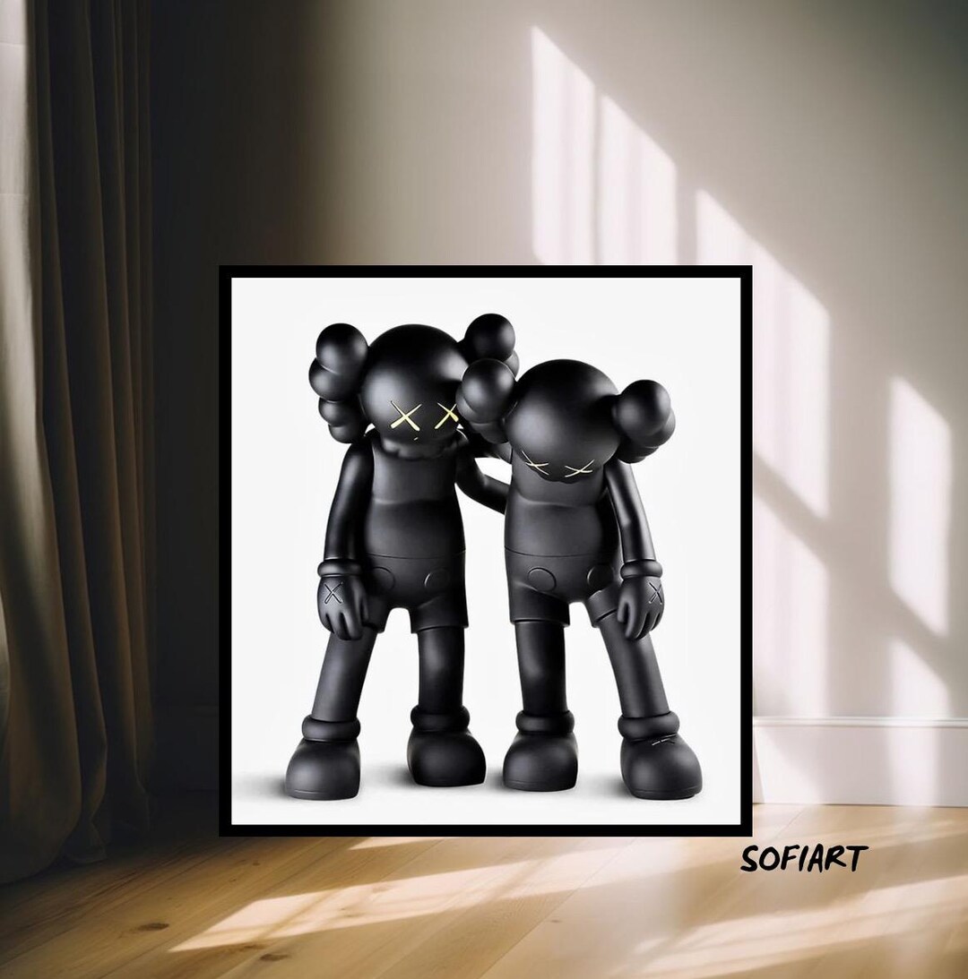 Painting Kaws KAWS Hypebeast Kaws Figures,kaws Art Decor,kaws Wall Art ...