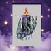 Dark Academia Cross Stitch Pattern – Cursed Flame Candle PDF Embroidery ...