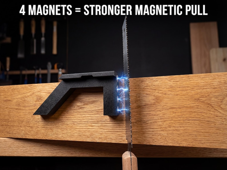 Magnetic Japanese Saw Guide, 90/45 Degree Dovetail Jig, Precision Pull ...