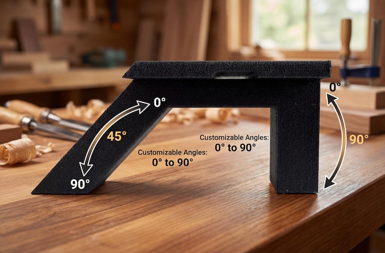 Magnetic Japanese Saw Guide, 90/45 Degree Dovetail Jig, Precision Pull ...