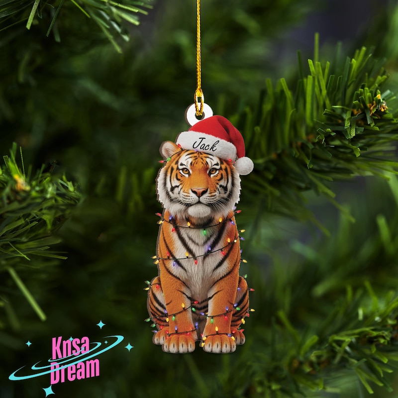 Tiger Santa Hats - Etsy