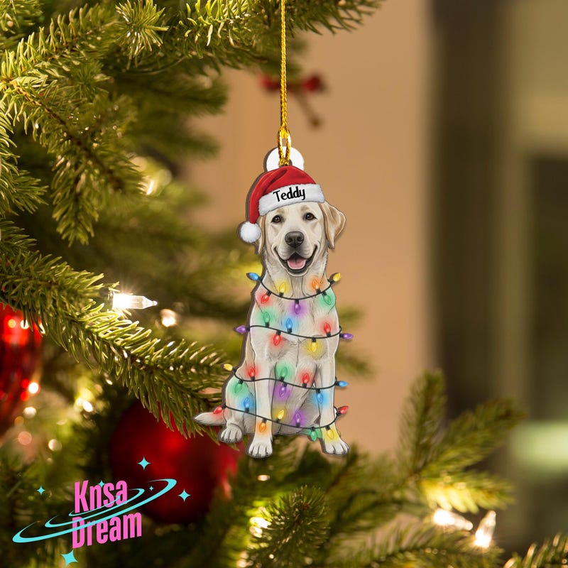 Labrador With Santa Hat - Etsy