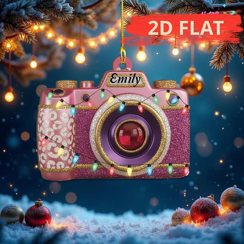 Teen Photography Ornament - Etsy