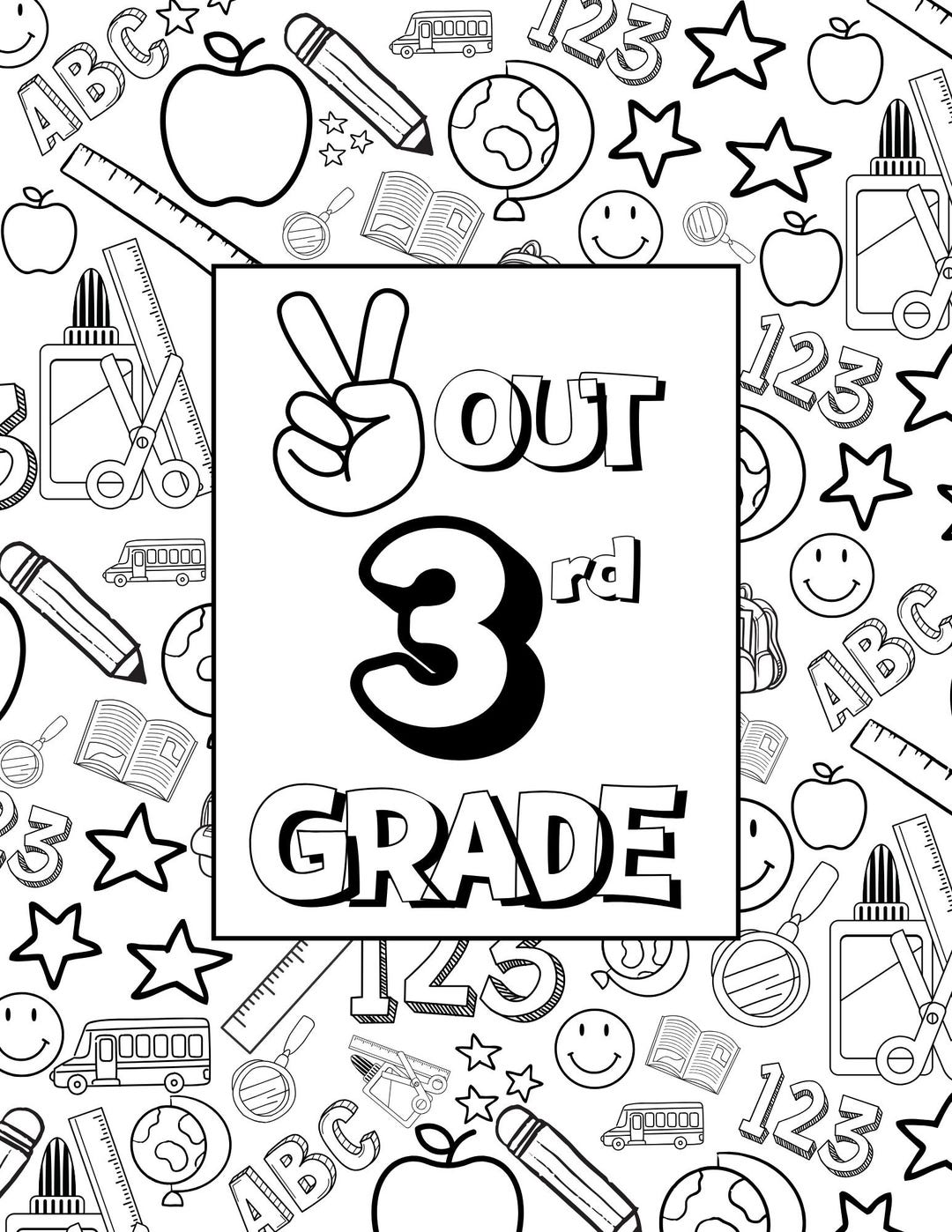 Classroom Peace Out Poster - Etsy Australia