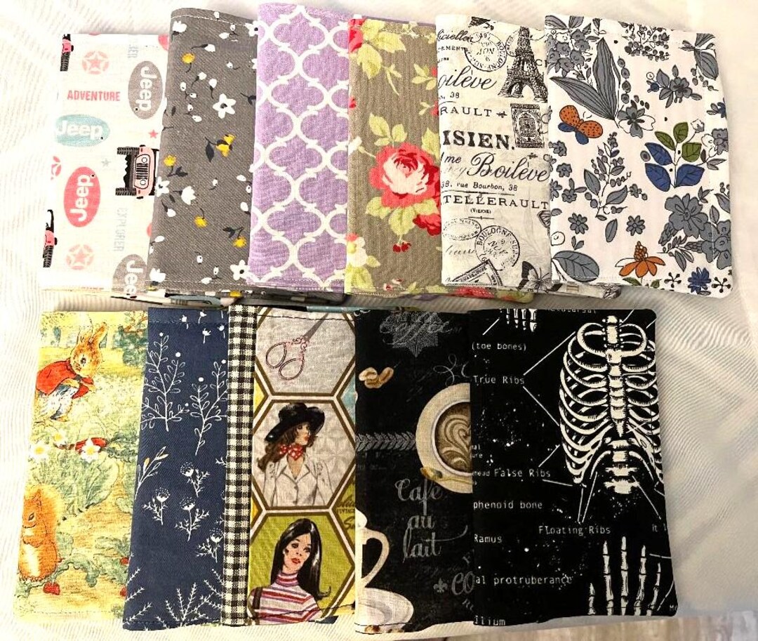 Fabric Notebook Cover ~ Mini Notebooks (included) - Etsy