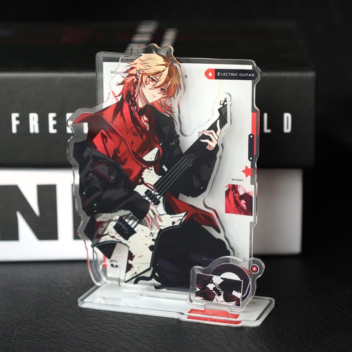 Honkai Star Rail Mydei Acrylic Standee - Electric Guitar Player Figure ...