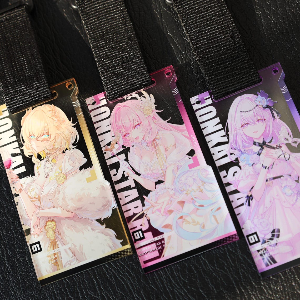 Honkai Star Rail Cyrene Castorice Aglaea Acrylic Badge Keychain ...