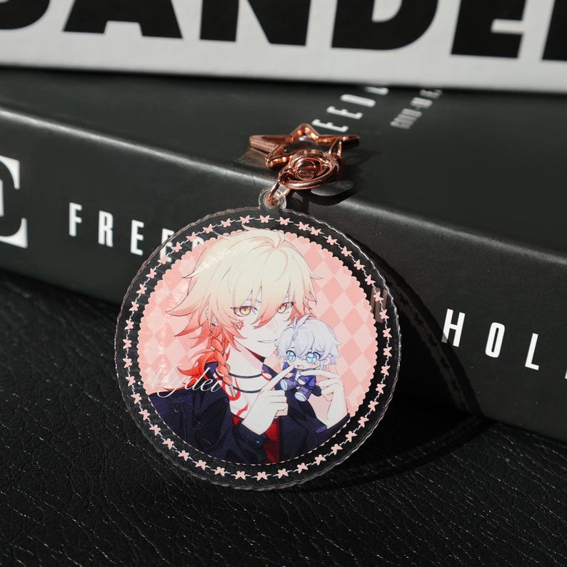 Honkai Star Rail Phainon & Mydei Acrylic Keychain Set – Cute Anime ...