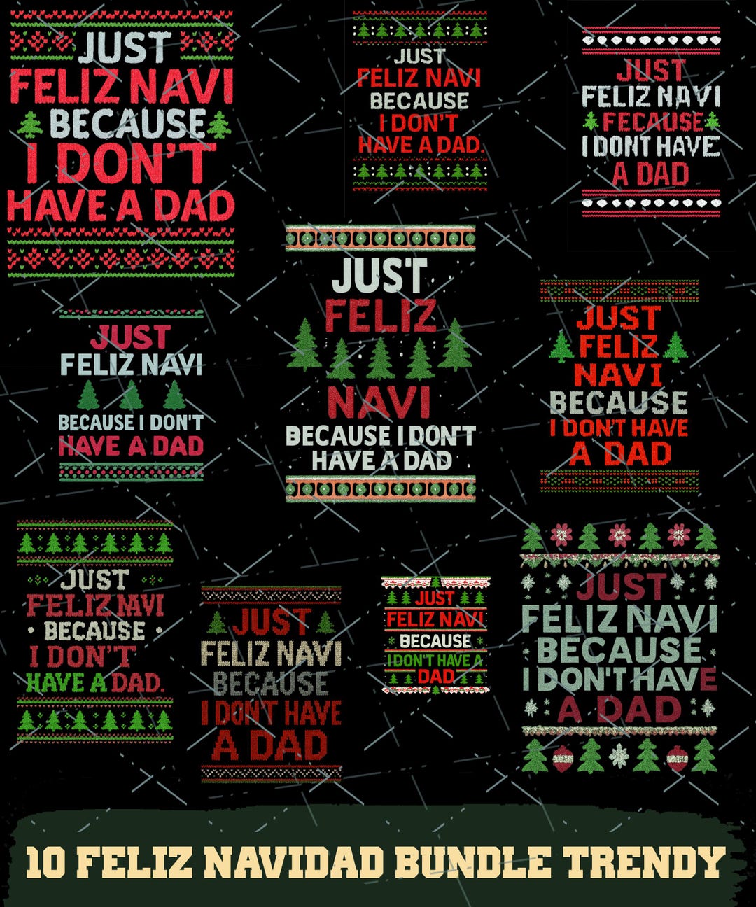 Feliz Navidad PNG, Spanish Merry Christmas , Cute Family Shirt Navidad ...