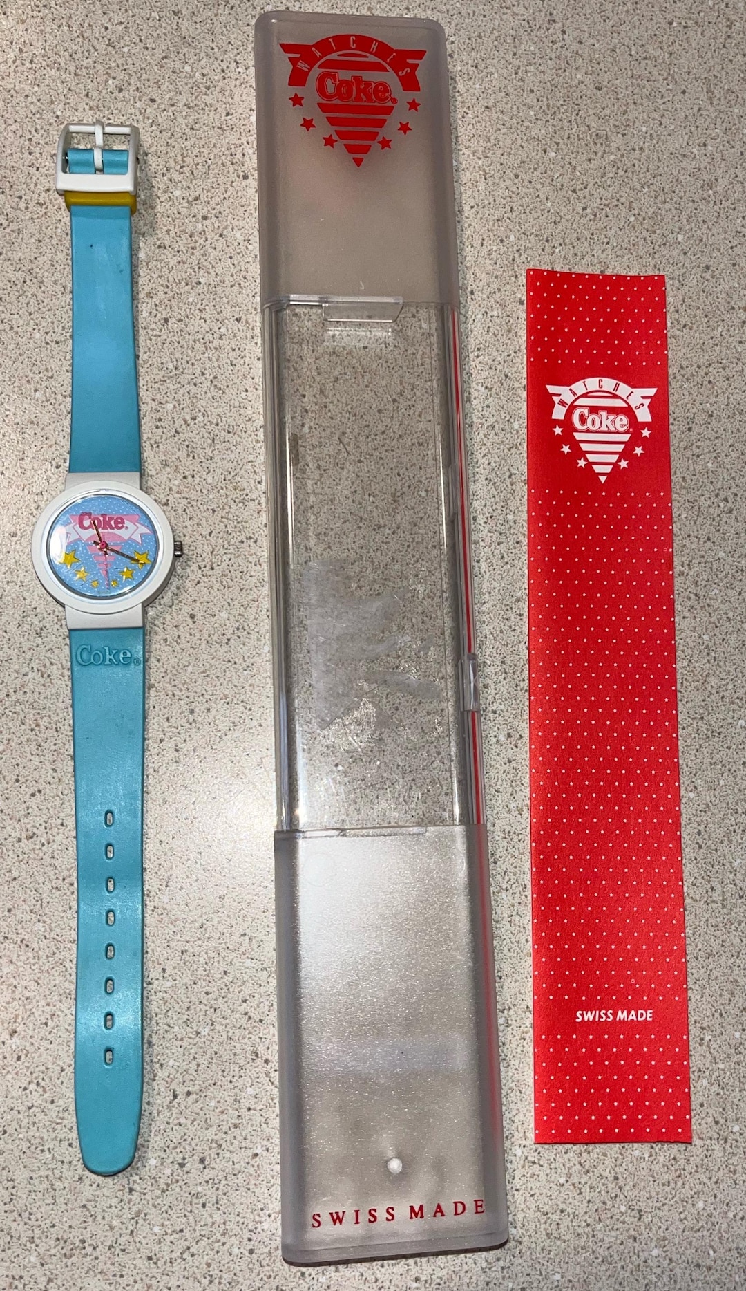 Vintage Coca Cola Coke Swatch Watch - Etsy