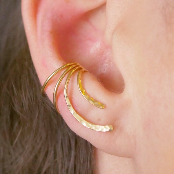 Curved Ear Cuff - Etsy